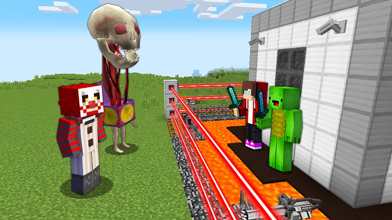 EVIL CLOWN vs Security House - Minecraft - Minecraft videos