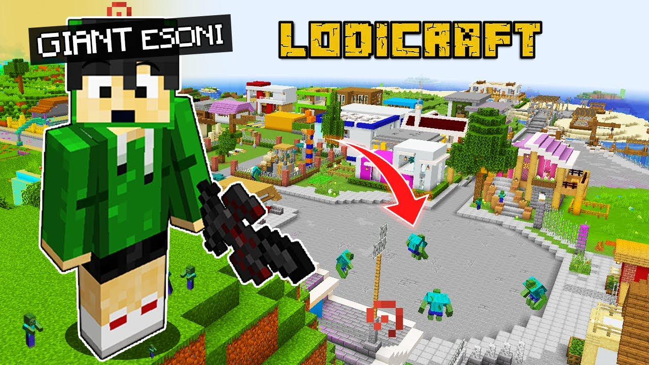 Esoni Became GIANT in MINECRAFT (Tagalog) - Minecraft videos