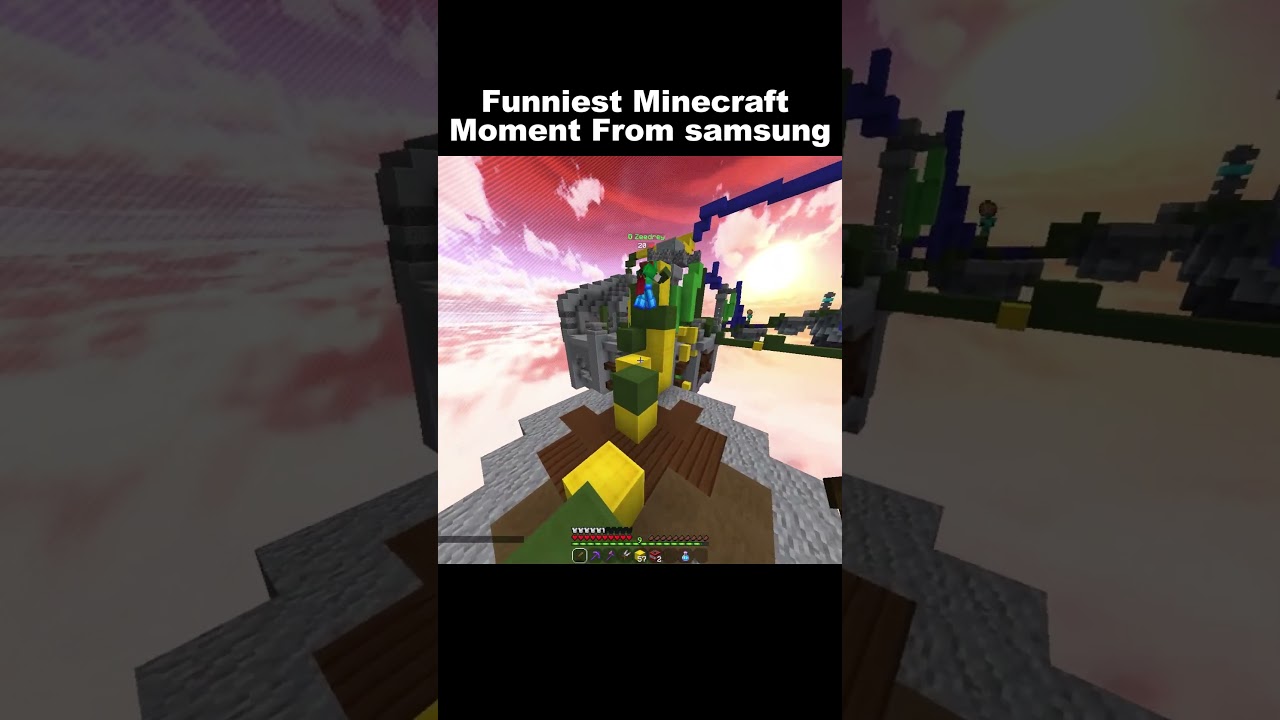 Funniest Minecraft Moments From samsung #indiangamer #hindigameplay # ...
