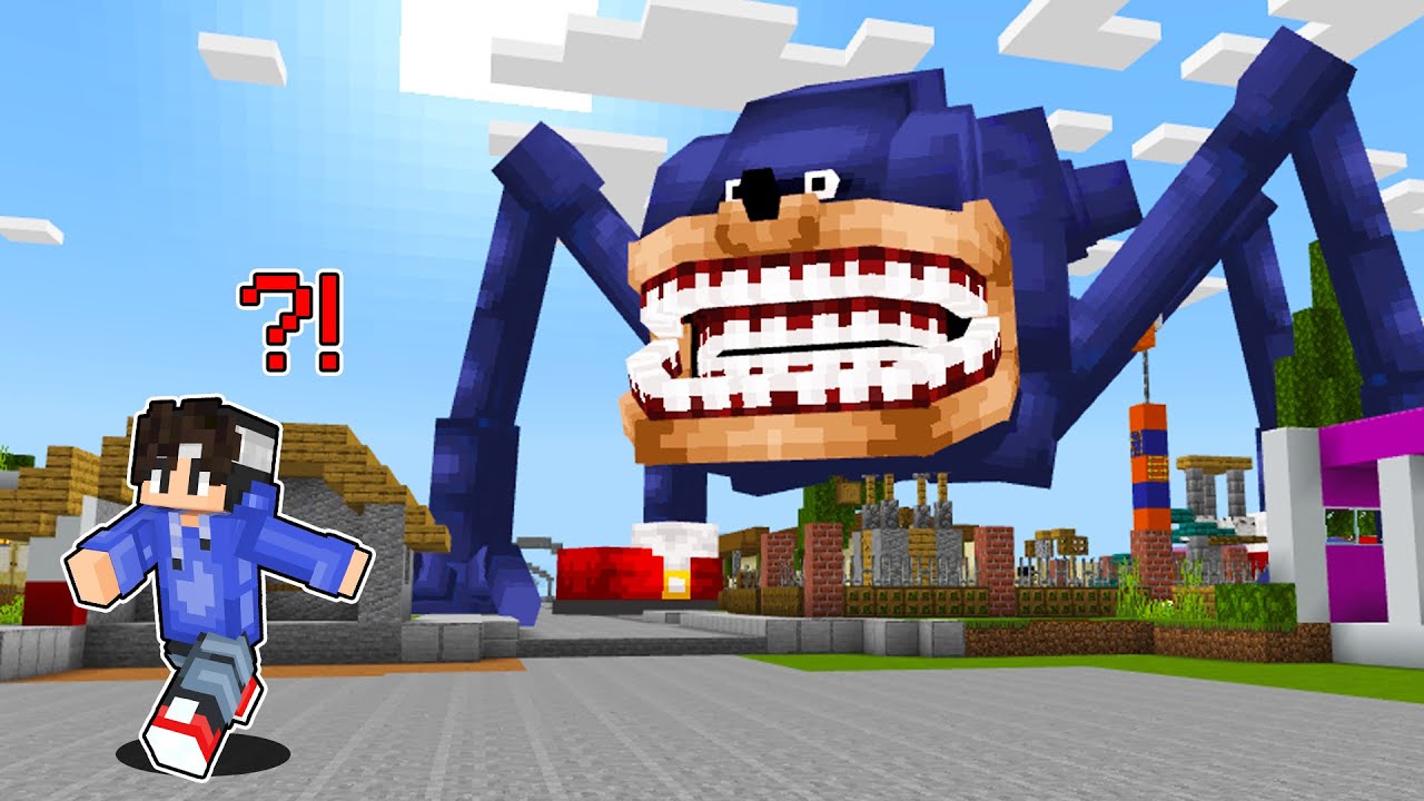 GIANT Shin Sonic Tapes in Minecraft - Minecraft videos