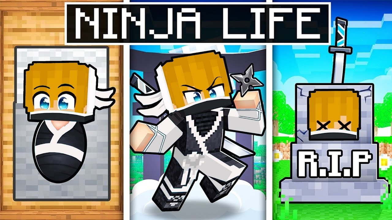 Having a NINJA LIFE in Minecraft! (Tagalog) - Minecraft videos