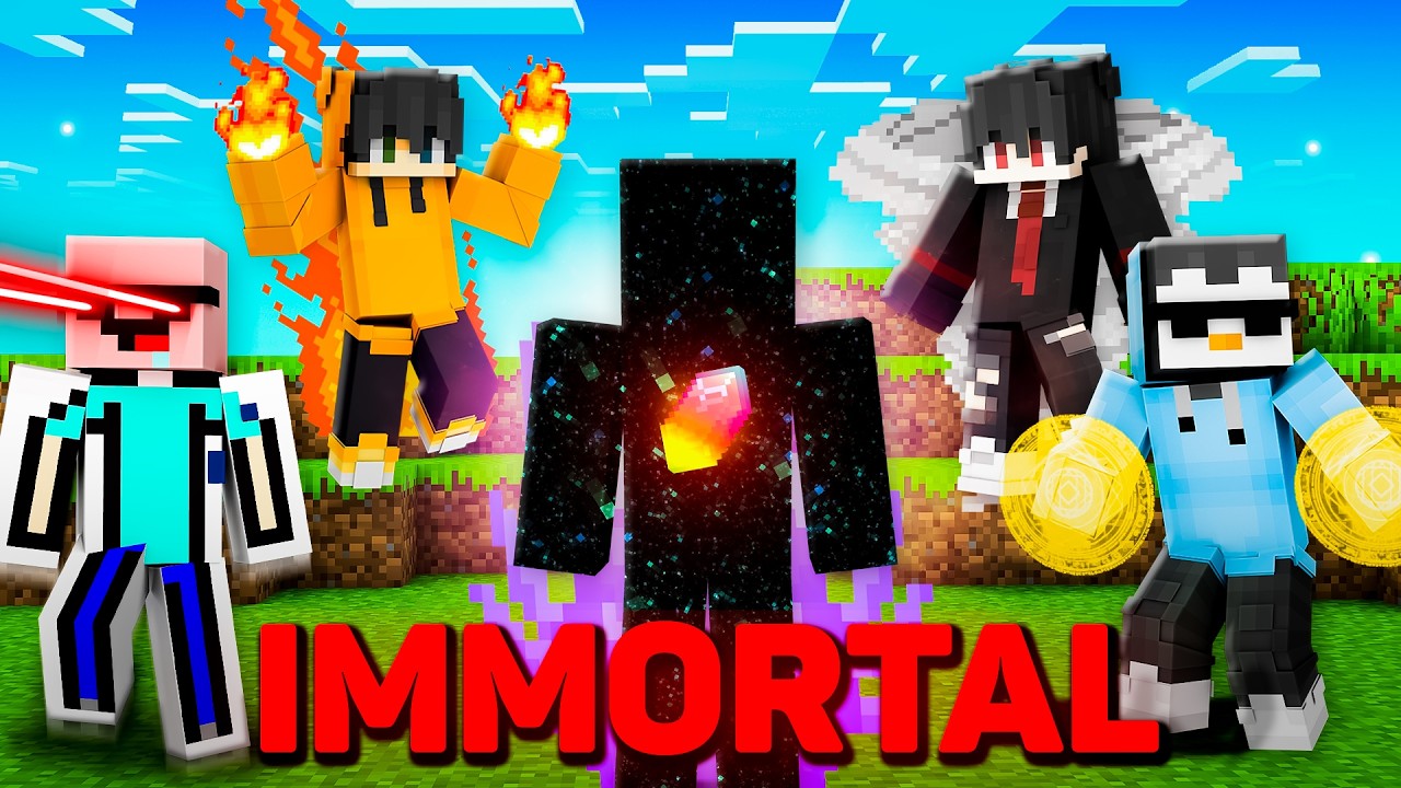 I Became Immortal by Using 'SUPER POWER' in this Minecraft SMP ...