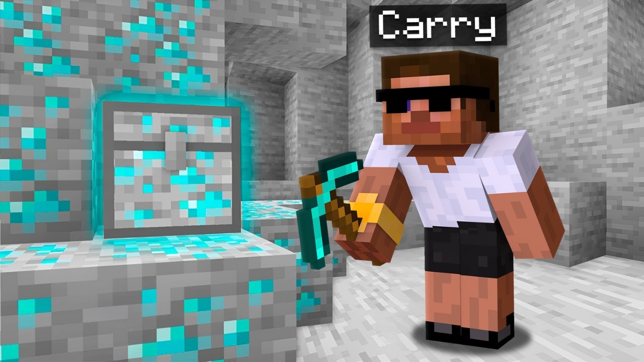 I FOUND MY FRIEND SECRET ORE CHEST in Minecraft! - Minecraft videos