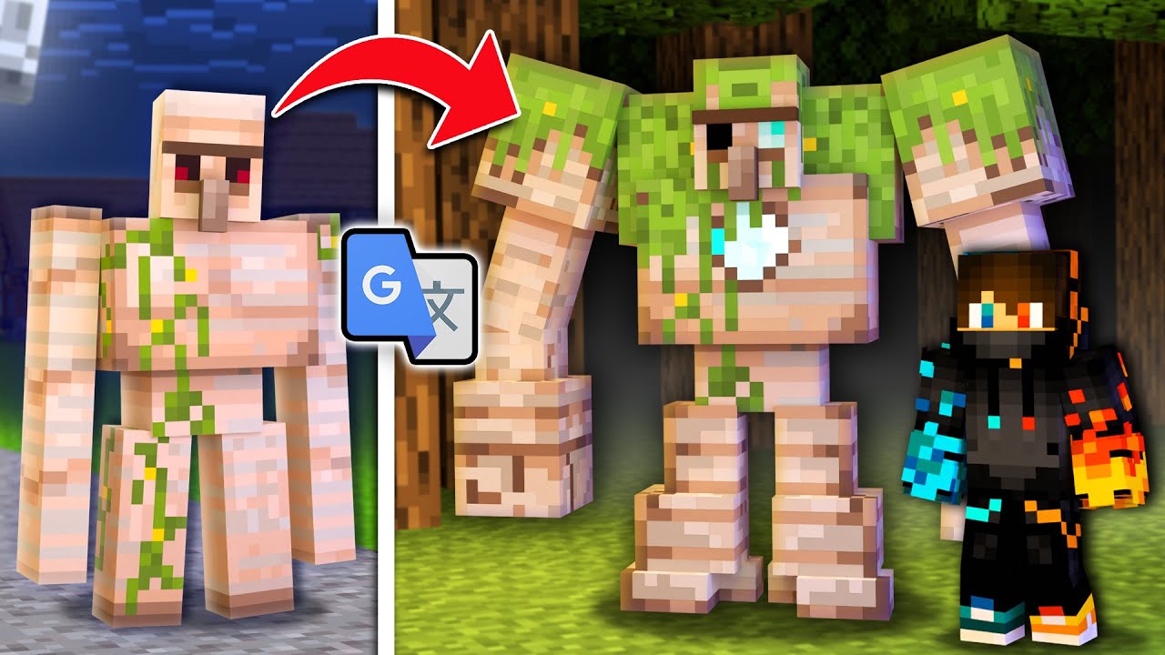 I Google Translated Minecraft Mobs 1000x Times - Minecraft videos