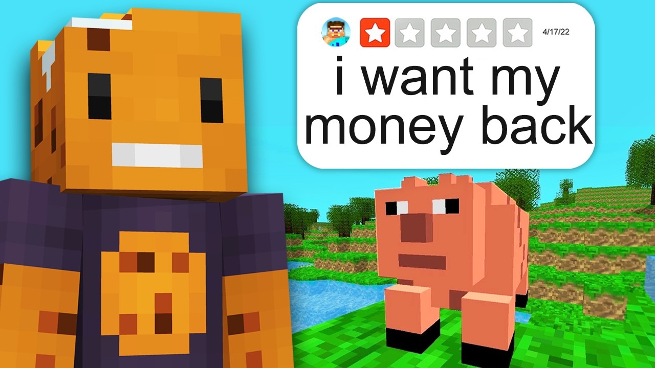 I Played The Worst KNOCK OFF Minecraft Games - Minecraft videos
