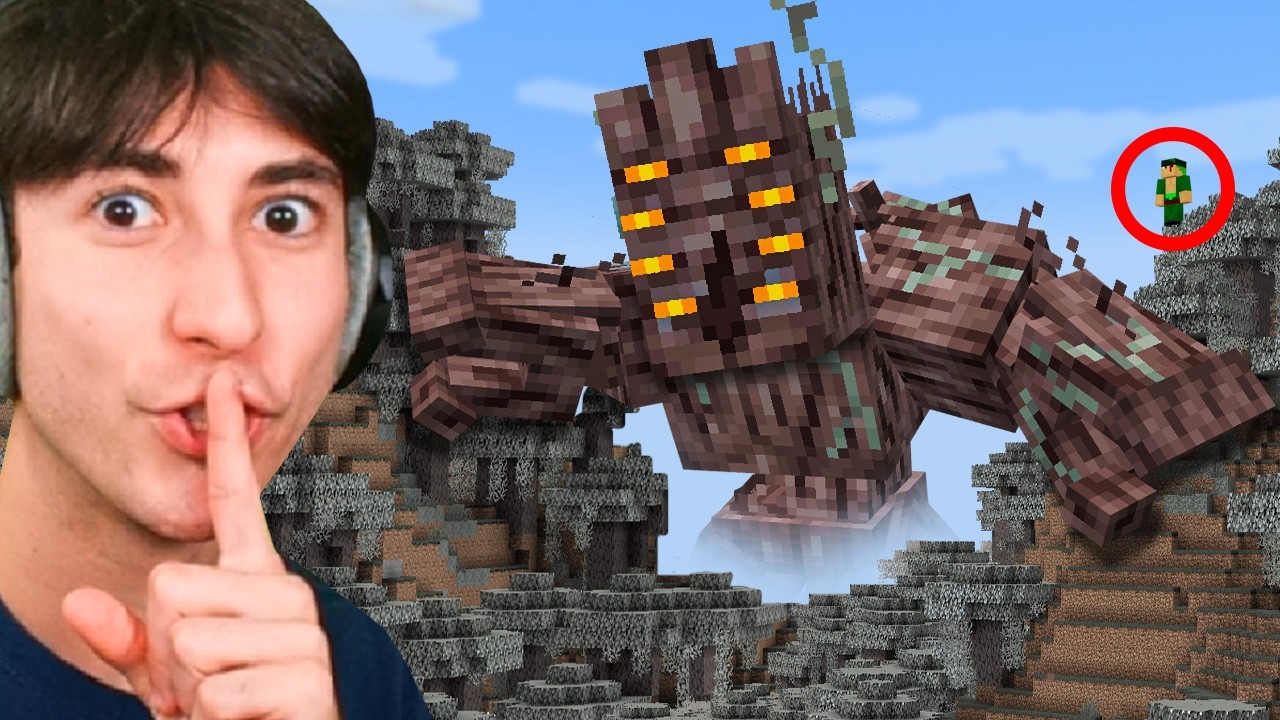 I Scared My Friend as The Creaking in Minecraft - Minecraft videos