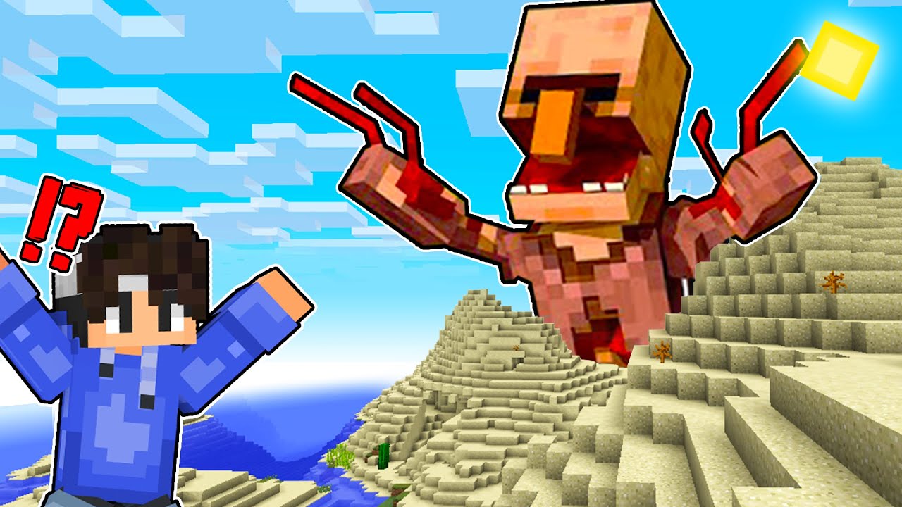 I Scared my friends using PARASITE MOD in Minecraft - Minecraft videos