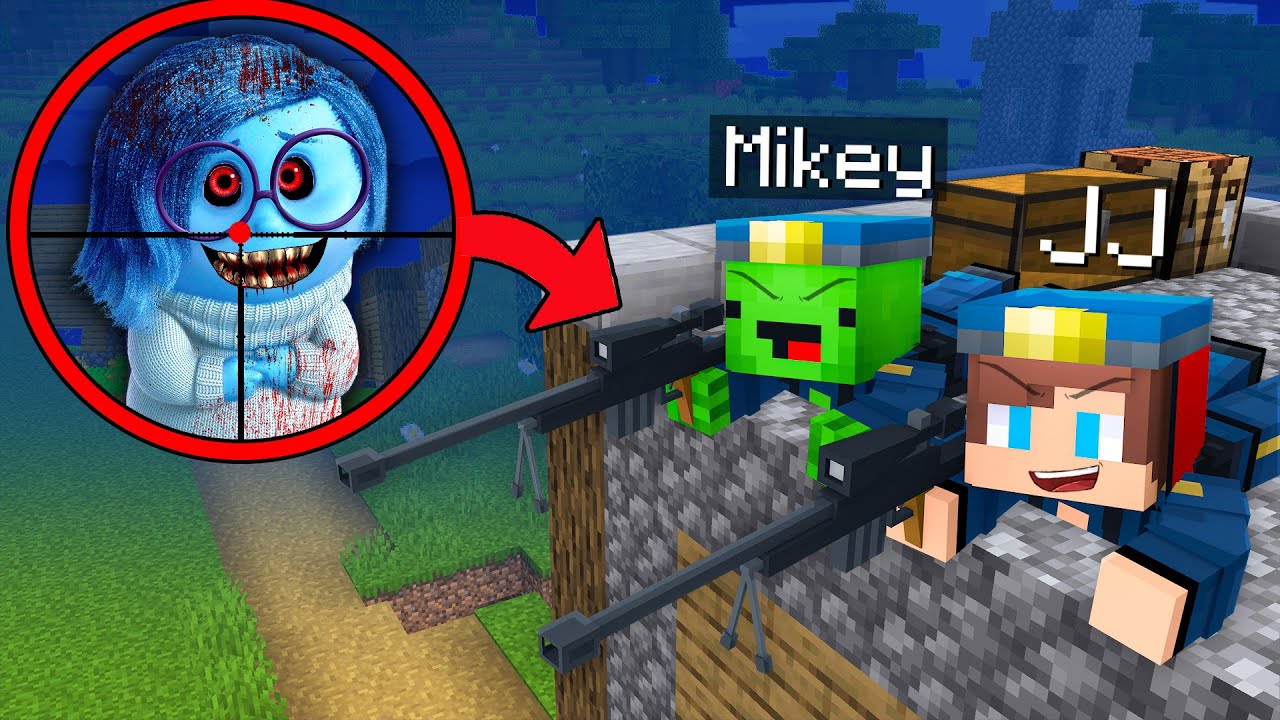 JJ and Mikey Became FBI and Hunt SADNESS.EXE in Minecraft ! (Maizen) - Minecraft videos
