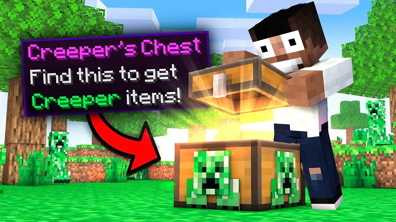 Minecraft, But Every Mob Was A Chest || Minecraft Mods || Minecraft ...