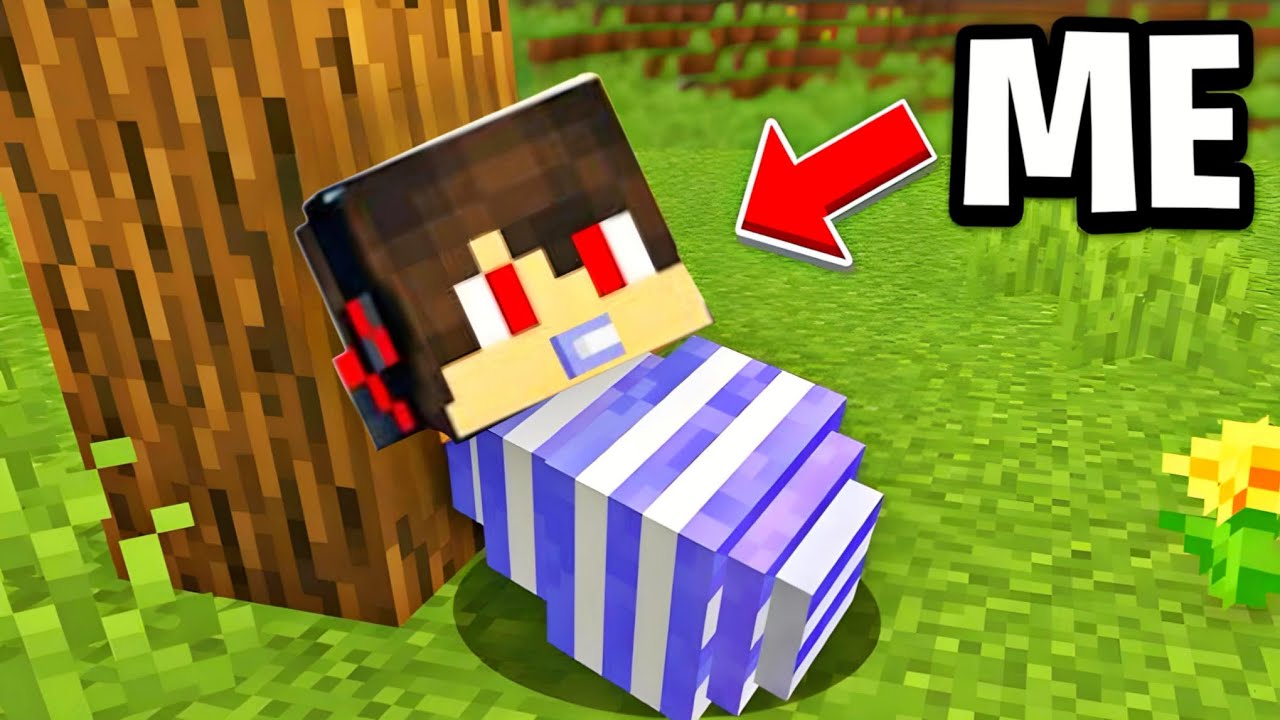 Minecraft But I Am Getting Younger || @Mc_flame - Minecraft videos