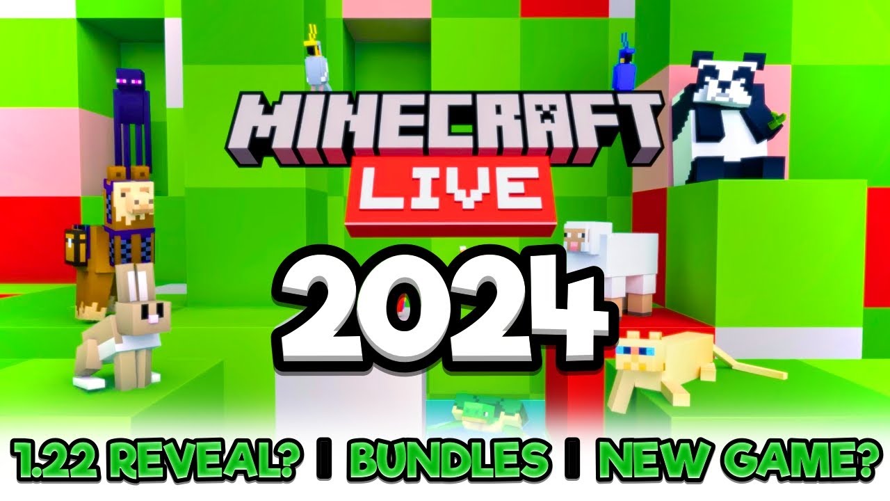Minecraft Live 2024 - Next Major Update Reveal, New Game? & More ...