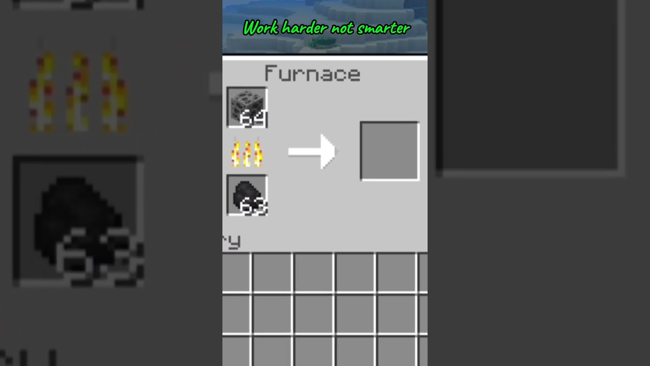 Minecraft Work harder not smarter #minecraft #memes #minecraftlogic ...