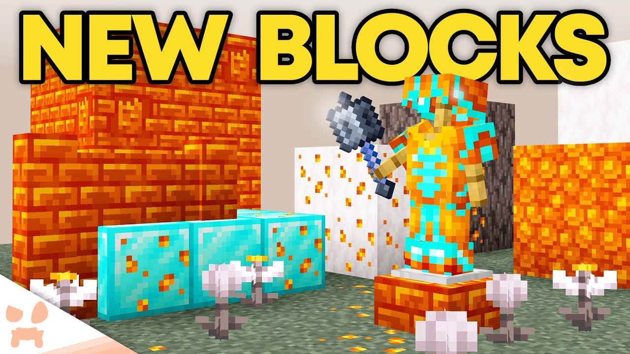 NEW RESIN BLOCKS + EYEBLOSSOMS Added To The New Minecraft Update ...