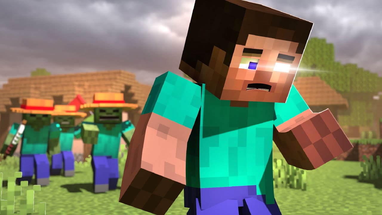 Steve become Herobrine #1 - Minecraft Animation - Minecraft videos