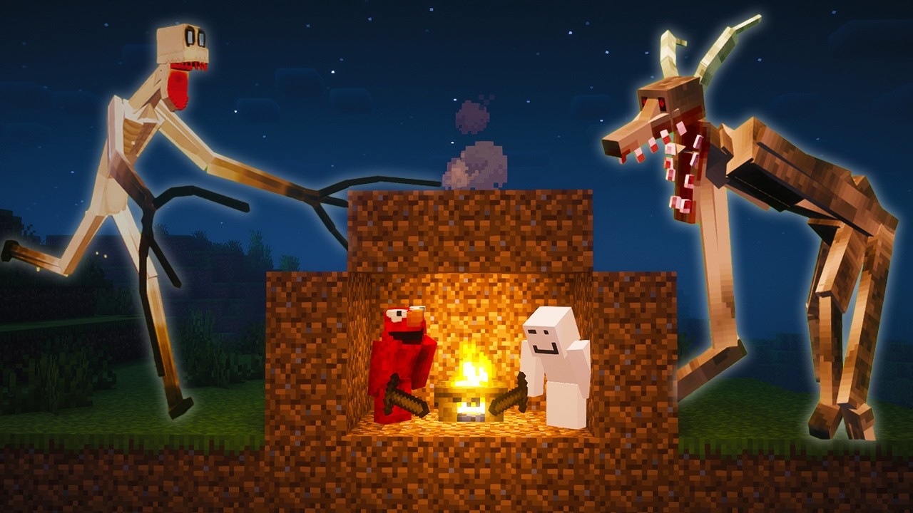 Surviving Minecraft With Way Too Many Horror Mods - Minecraft videos