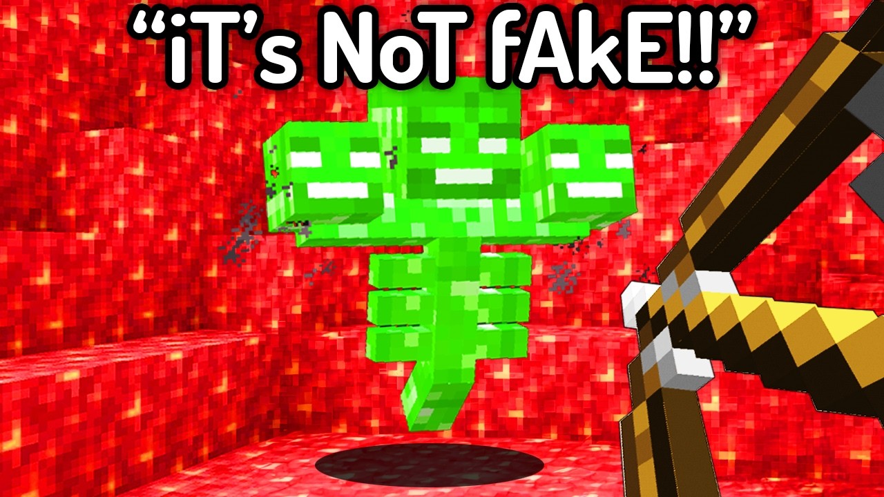 The FUNNIEST FAKE Minecraft Speedruns EVER... - Minecraft videos