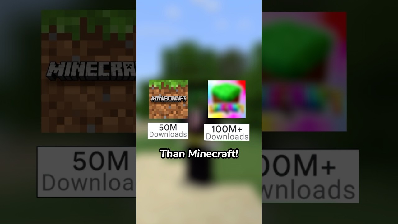This Fake Minecraft Game Is More Popular Than Minecraft!! #minecraft # ...