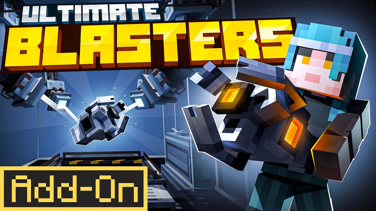 ULTIMATE BLASTERS ADDON Brings 150 Guns to Minecraft Bedrock Edition ...