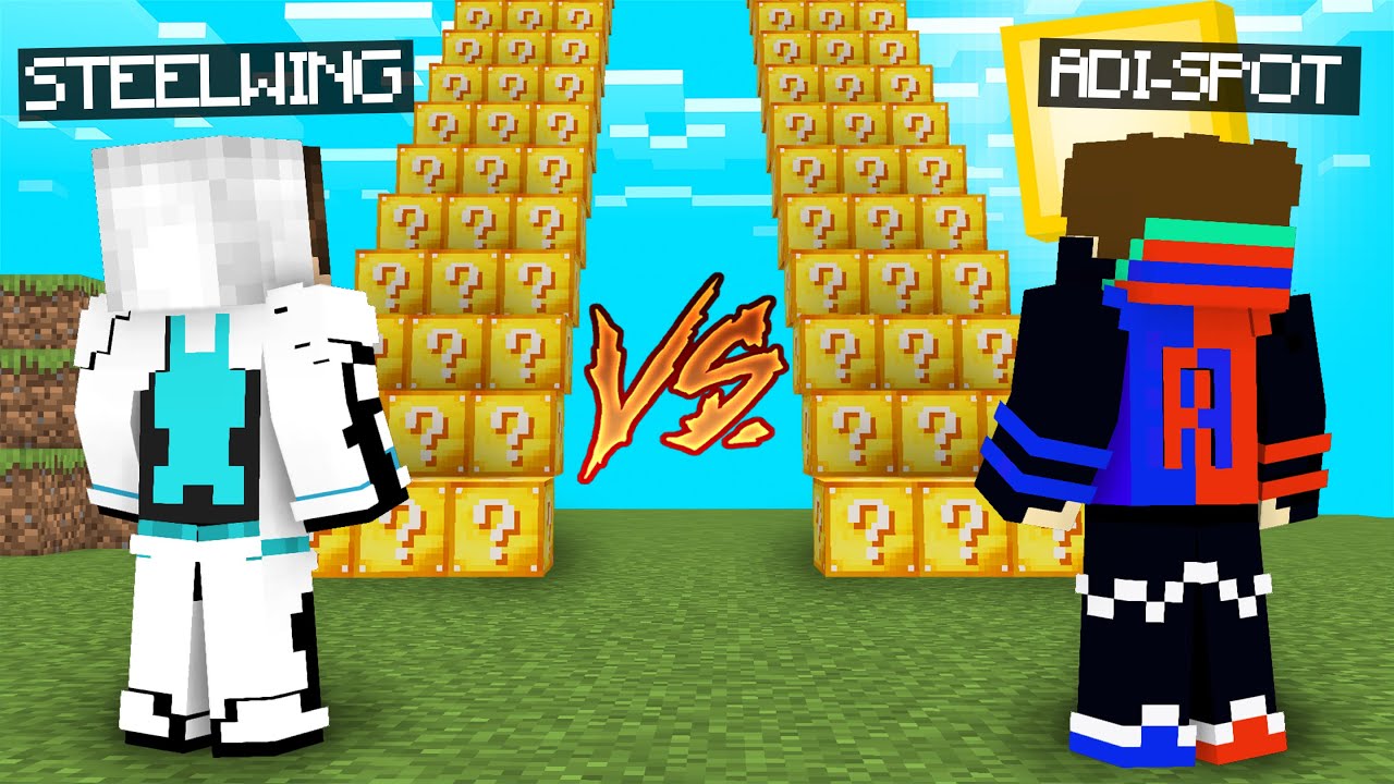 Ultimate Lucky Block Staircase Challenge in Minecraft... - Minecraft videos