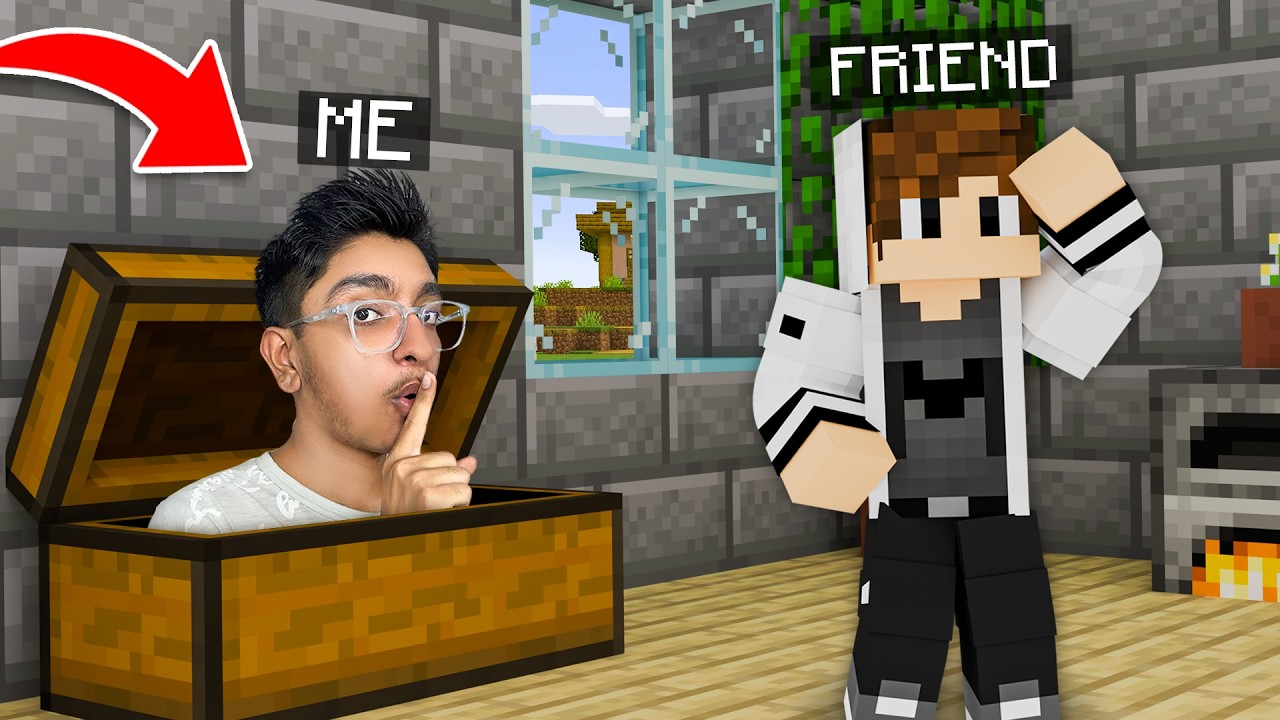 Using Illegal Items To Cheat In Hide And Seek In Minecraft Minecraft Videos 6087