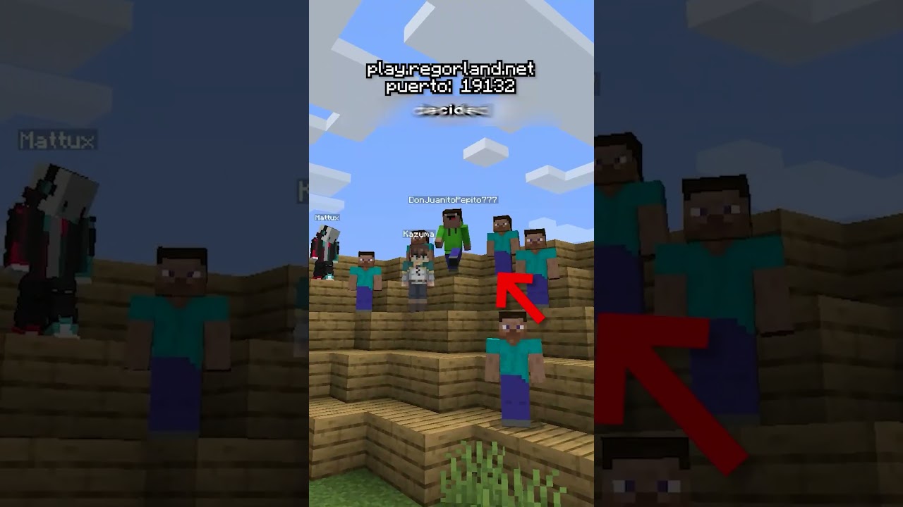 Waterdrop competition on my Minecraft server! - Minecraft videos