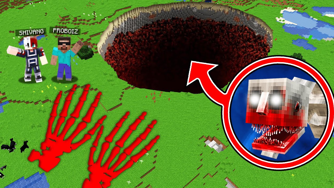 We Found BIG FOOTPRINTS Of Irritator In Minecraft!! Ft.@ProBoiz95 ...