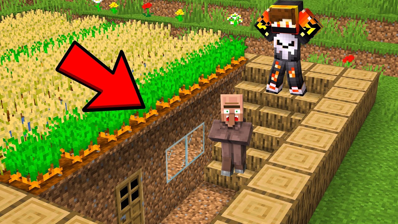 Why Villagers Are HIDING From Me In Minecraft...... - Minecraft videos
