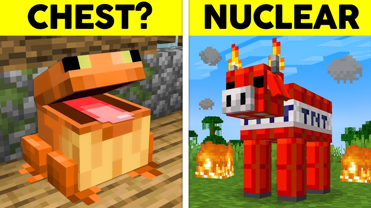 39 Textures Minecraft Wants to Keep Secret - Minecraft videos