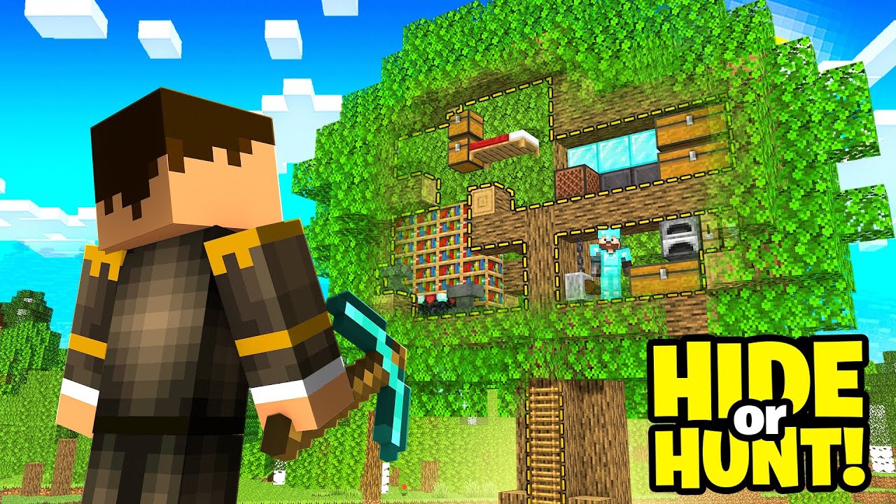 99% Can’t Find This Hidden Base in Minecraft Hide or Hunt - Minecraft ...