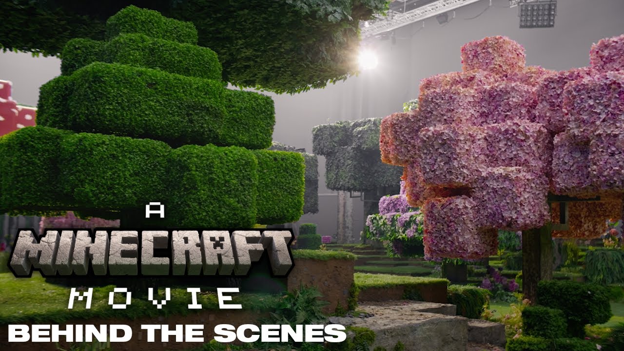 A Minecraft Movie | Behind the Scenes - Minecraft videos