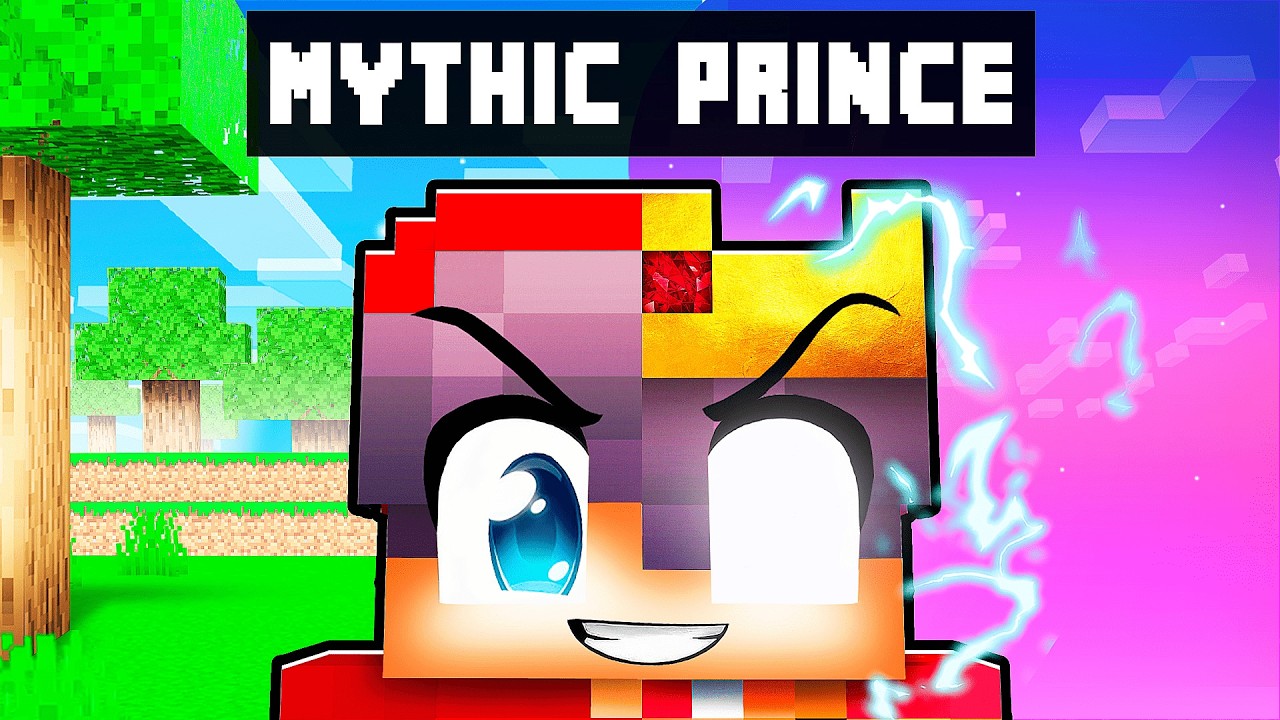 Becoming a MYTHIC PRINCE in Minecraft! - Minecraft videos