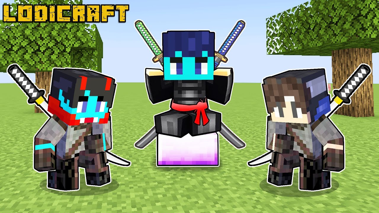 Becoming a NINJA KING in Minecraft! - Minecraft videos