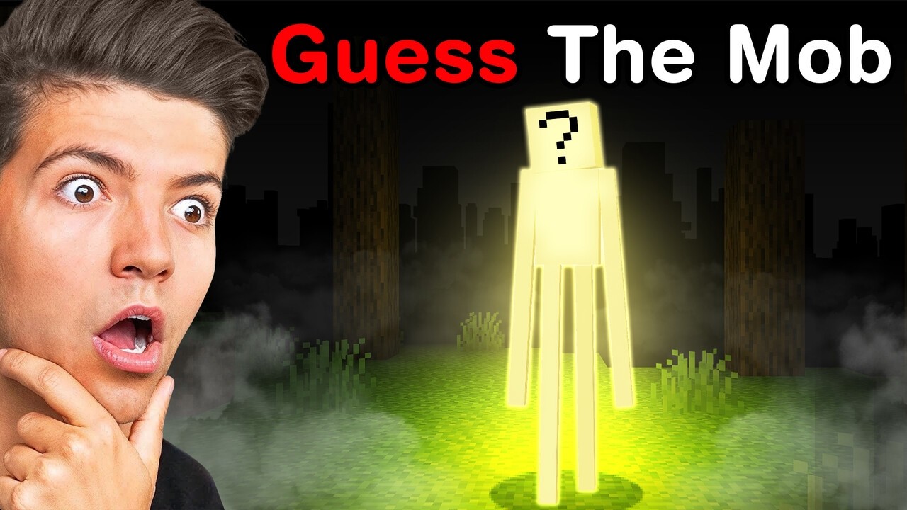 Can You Guess The Mob In Minecraft? - Minecraft videos