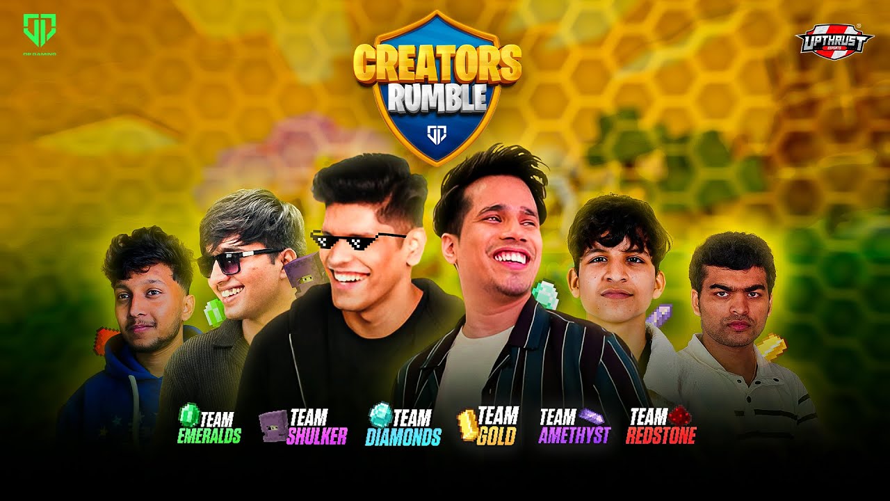 Creators Rumble: Season 1 | 24 Minecraft Legends, 6 Teams, 1 Epic ...