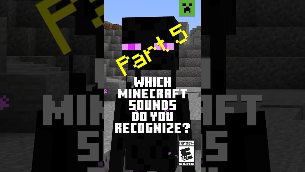 DO YOU KNOW THESE MINECRAFT SOUNDS? - PART 5 - Minecraft videos