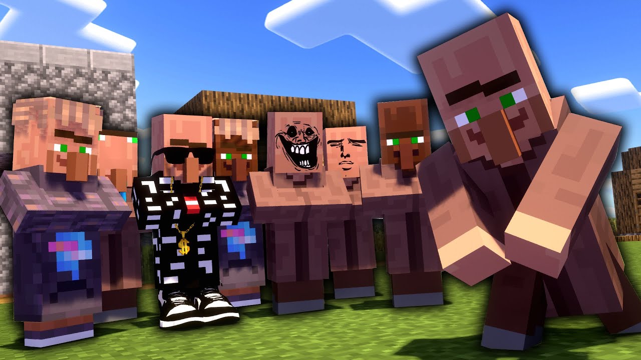 Days With Minecraft Villagers Be Like... - Minecraft videos