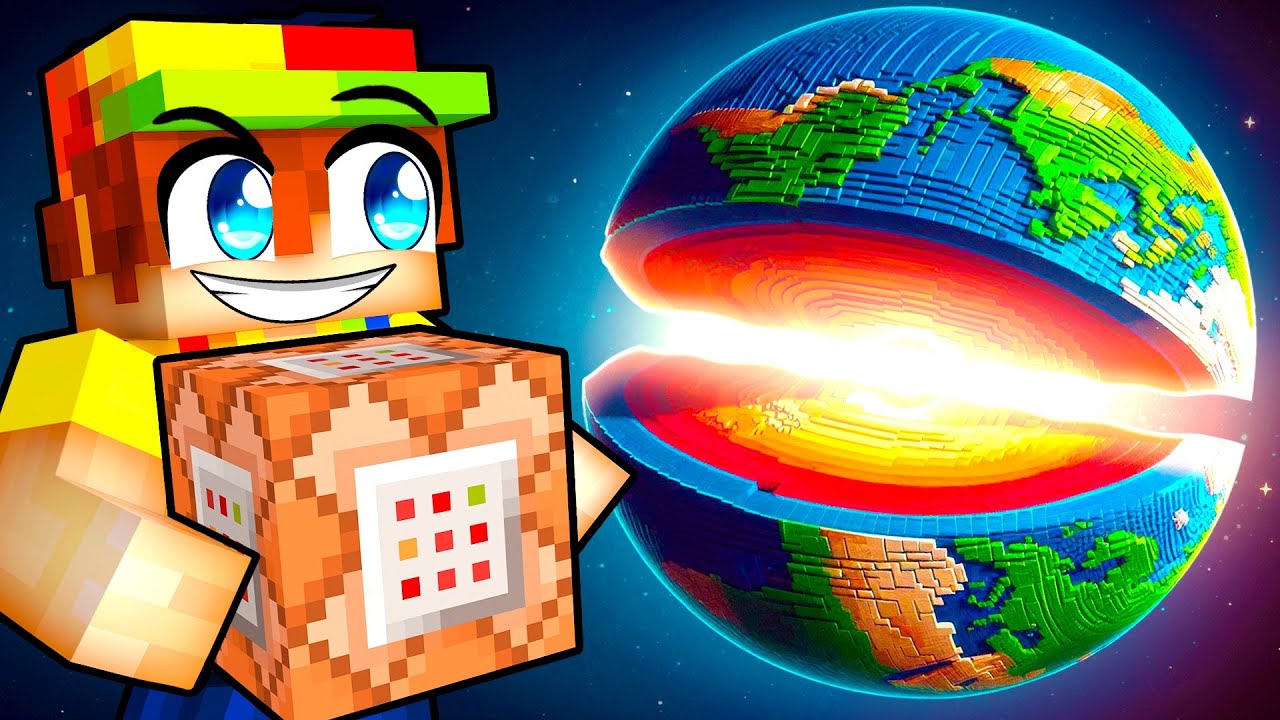 Destroying the Earth in 0.054 Seconds... (Minecraft) - Minecraft videos
