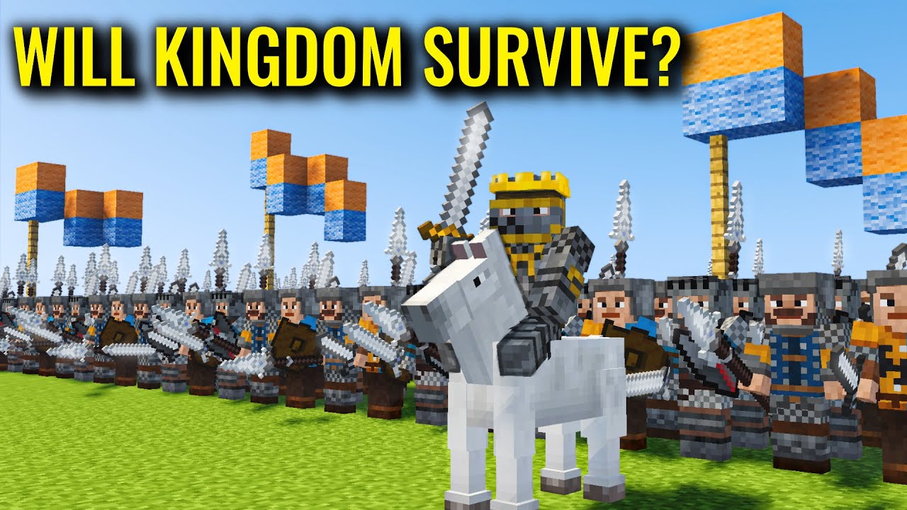 Epic Medieval War in Minecraft | Kingdom Under Siege - Minecraft videos