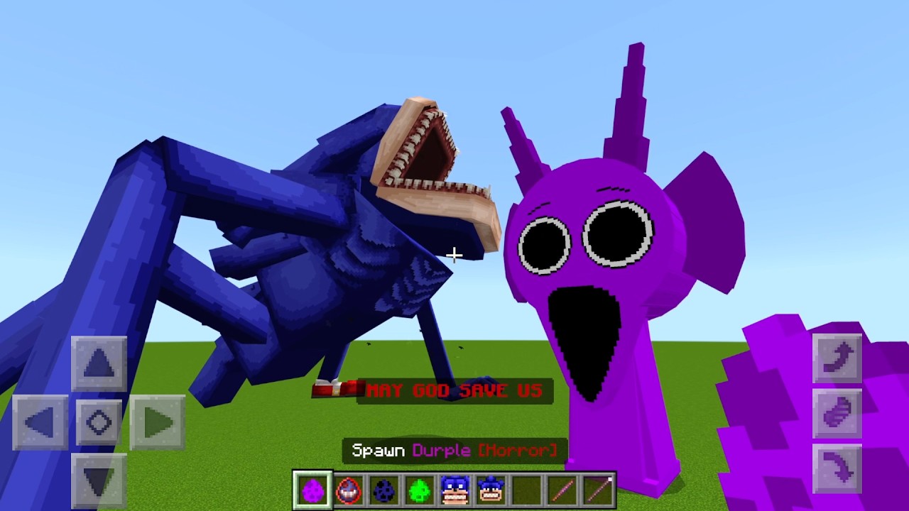 Every Shin Sonic vs MUTANT DURPLE SPRUNKI Mod ADDON UPDATE in MINECRAFT ...