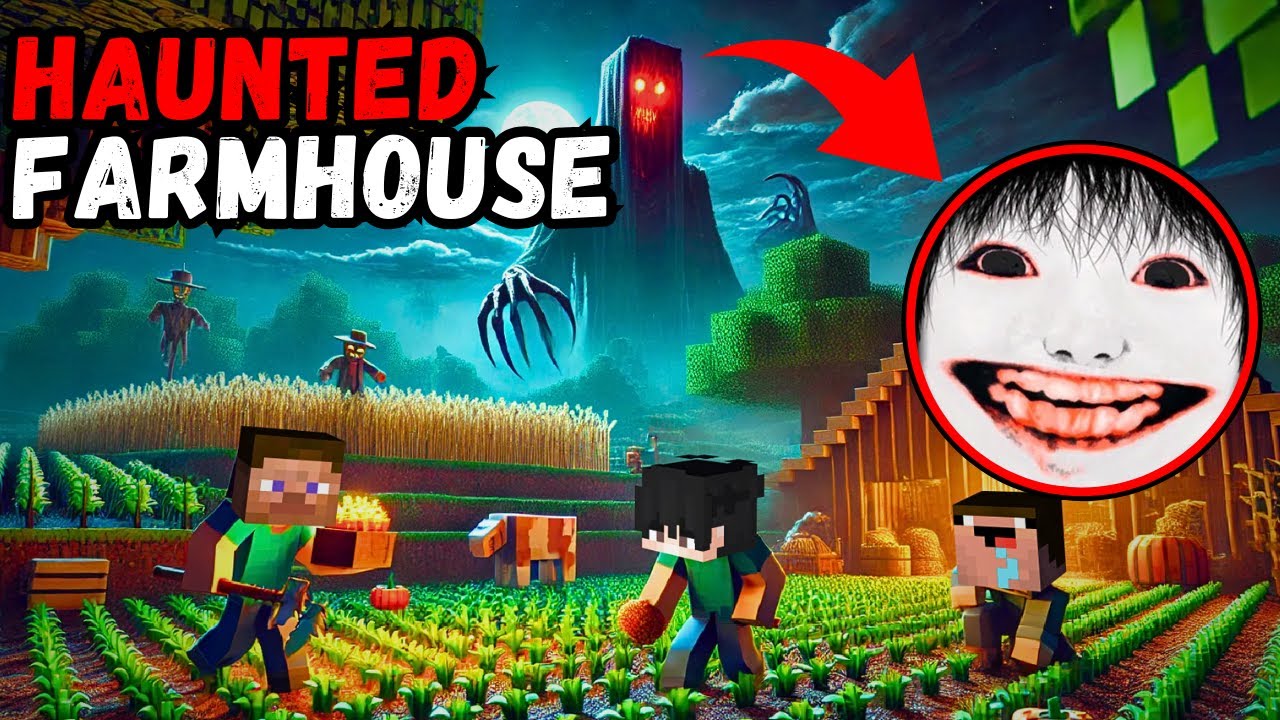 HAUNTED FARM HOUSE IN MINECRAFT HORROR STORY || PART-1 - Minecraft videos