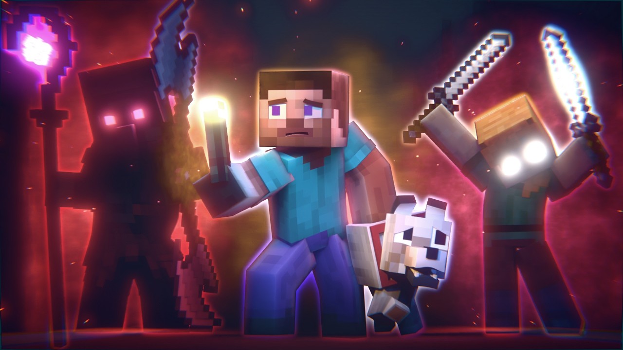 HAUNTED MANSION - Alex and Steve Legends (Minecraft Animation ...