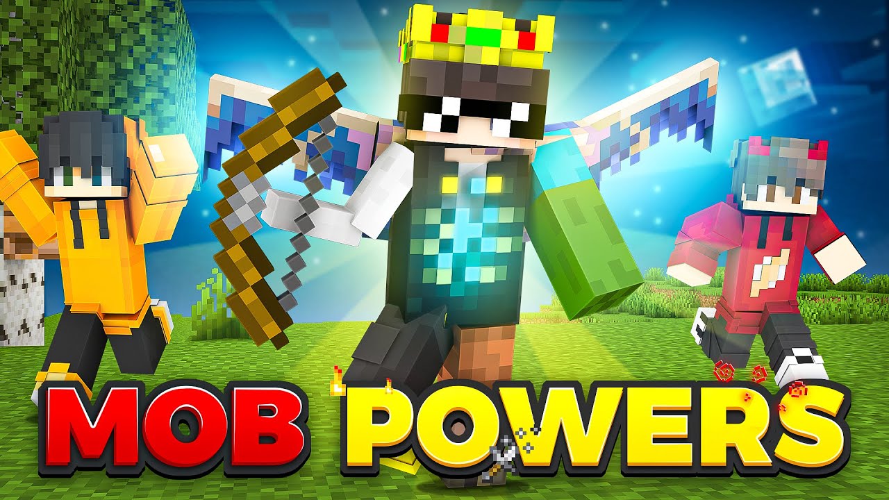 How I Got 'MOB POWERS' In This Minecraft SMP - Minecraft videos