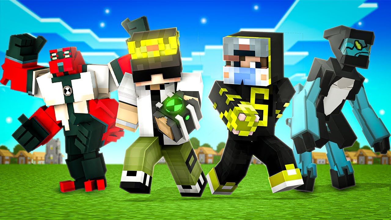 I Became BEN 10 in Minecraft @YesSmartyPie - Minecraft videos