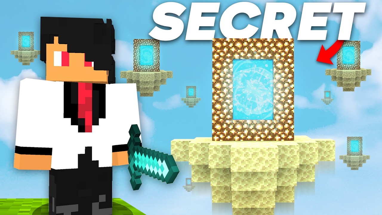 I Found A SECRET DIMENSION In Minecraft - Minecraft videos