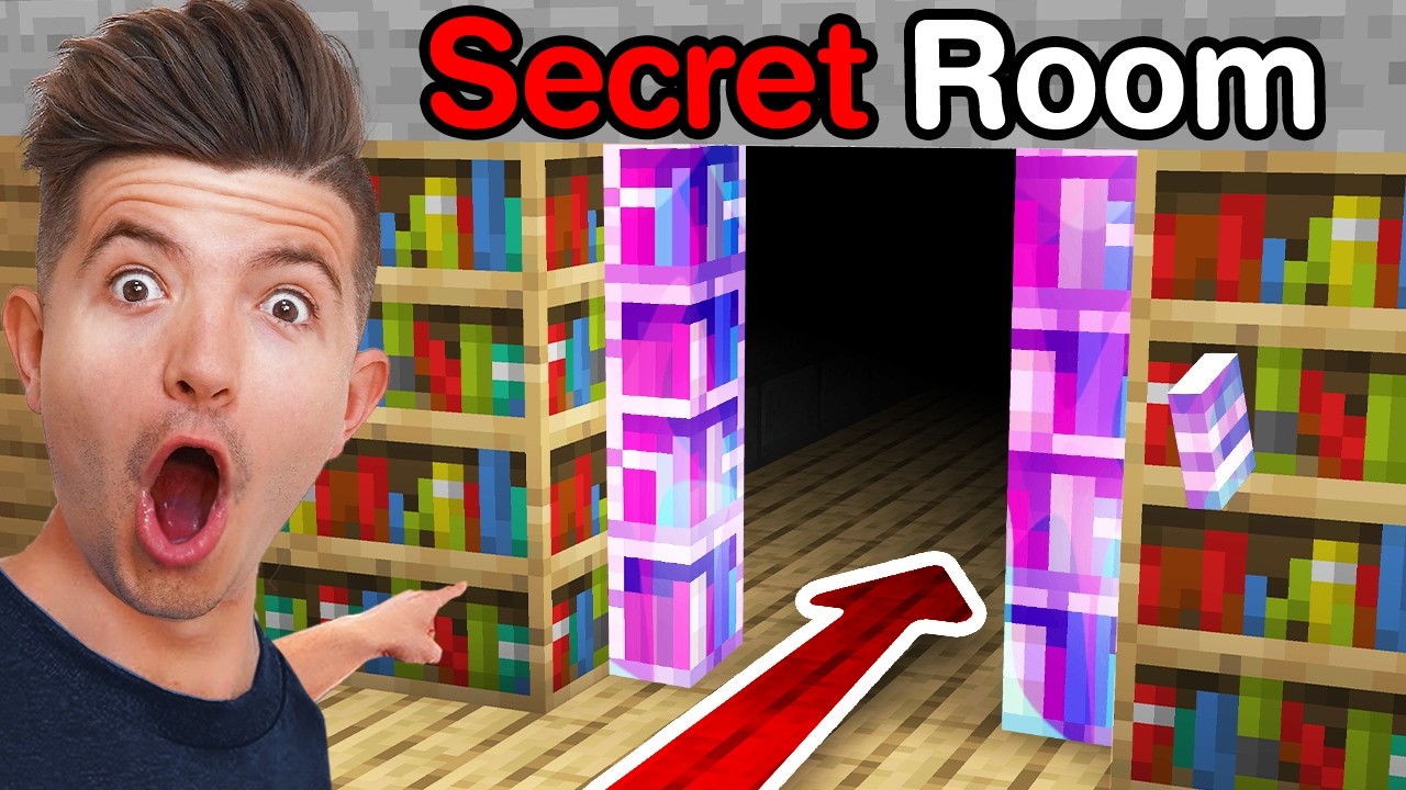 I Found Rarest Secret Rooms In Minecraft - Minecraft videos