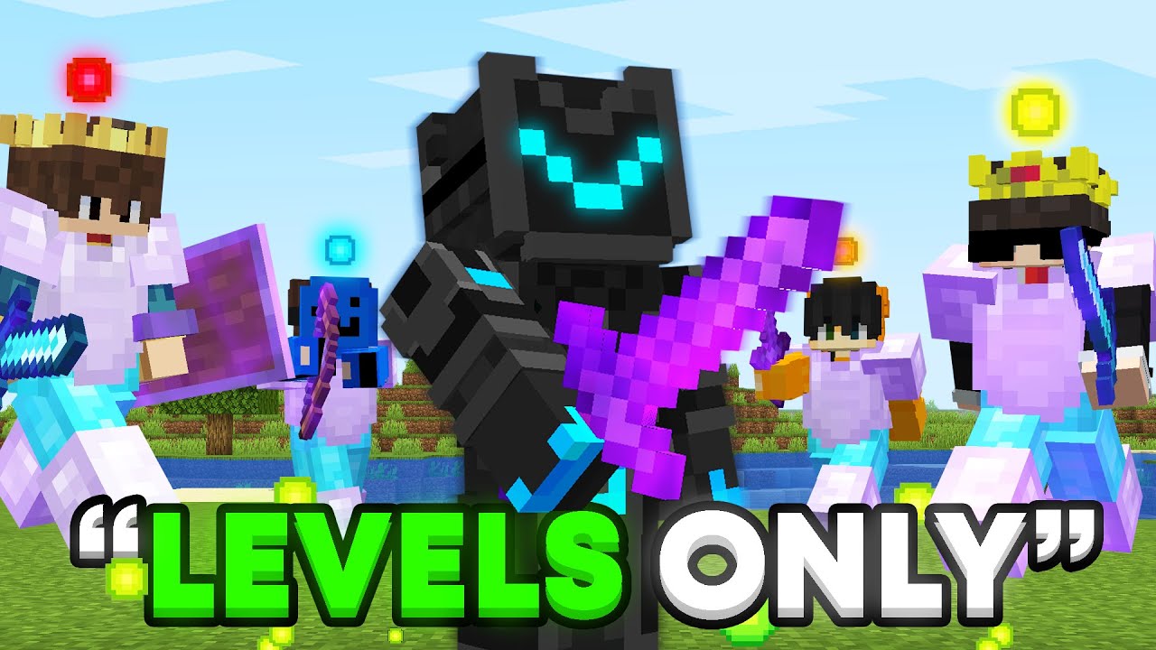 I Joined a ' LEVELS ONLY ' Minecraft SMP - Minecraft videos