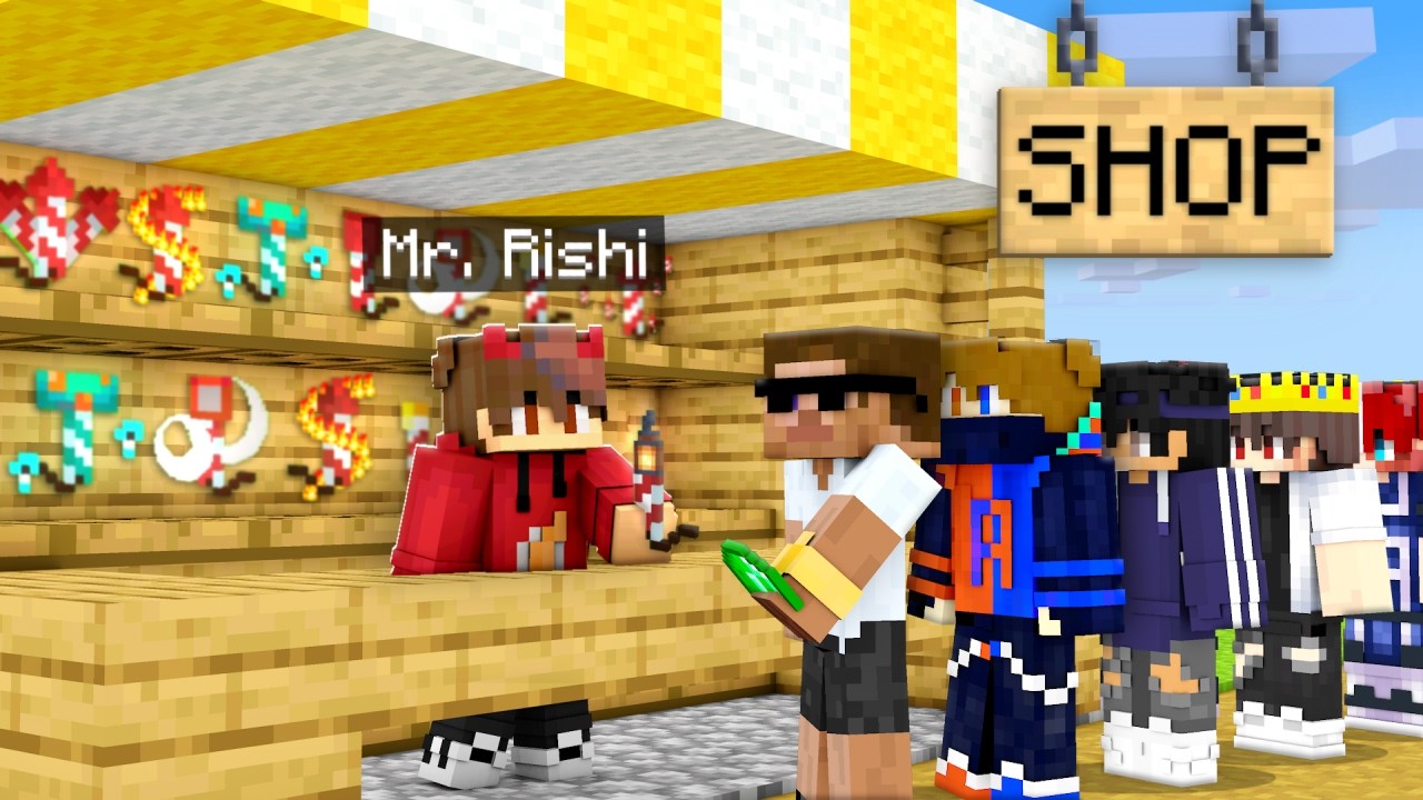 I OPENED a 'FIRECRACKER' Shop in Minecraft..! - Minecraft videos