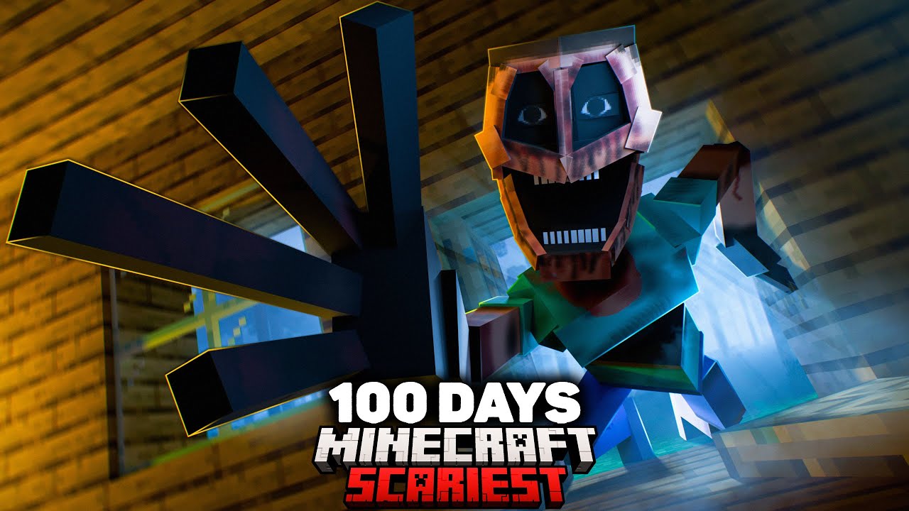 I Spent 100 Days In The Scariest Mod In Minecraft... Here's What ...