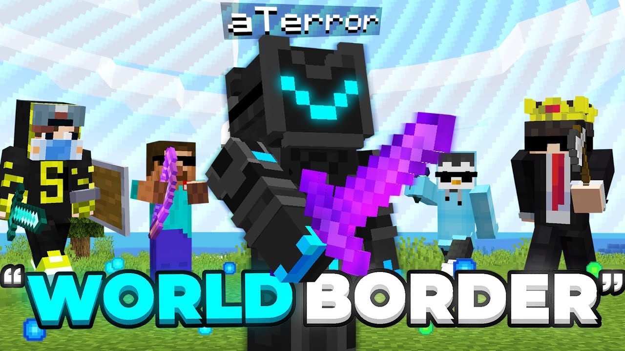 I Used ' WORLD BORDER ' to Takeover This Minecraft SMP - Minecraft videos