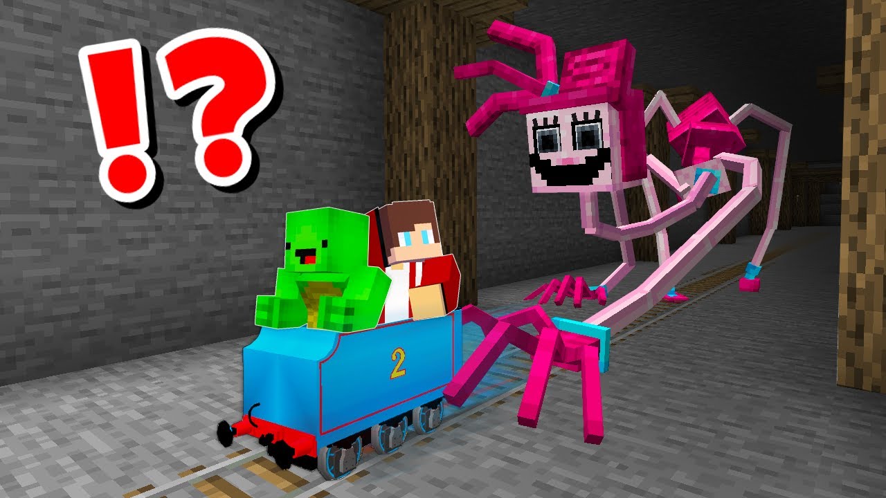 JJ and Mikey vs MOMMY LONG LEGS CHALLENGE in Minecraft / Maizen ...